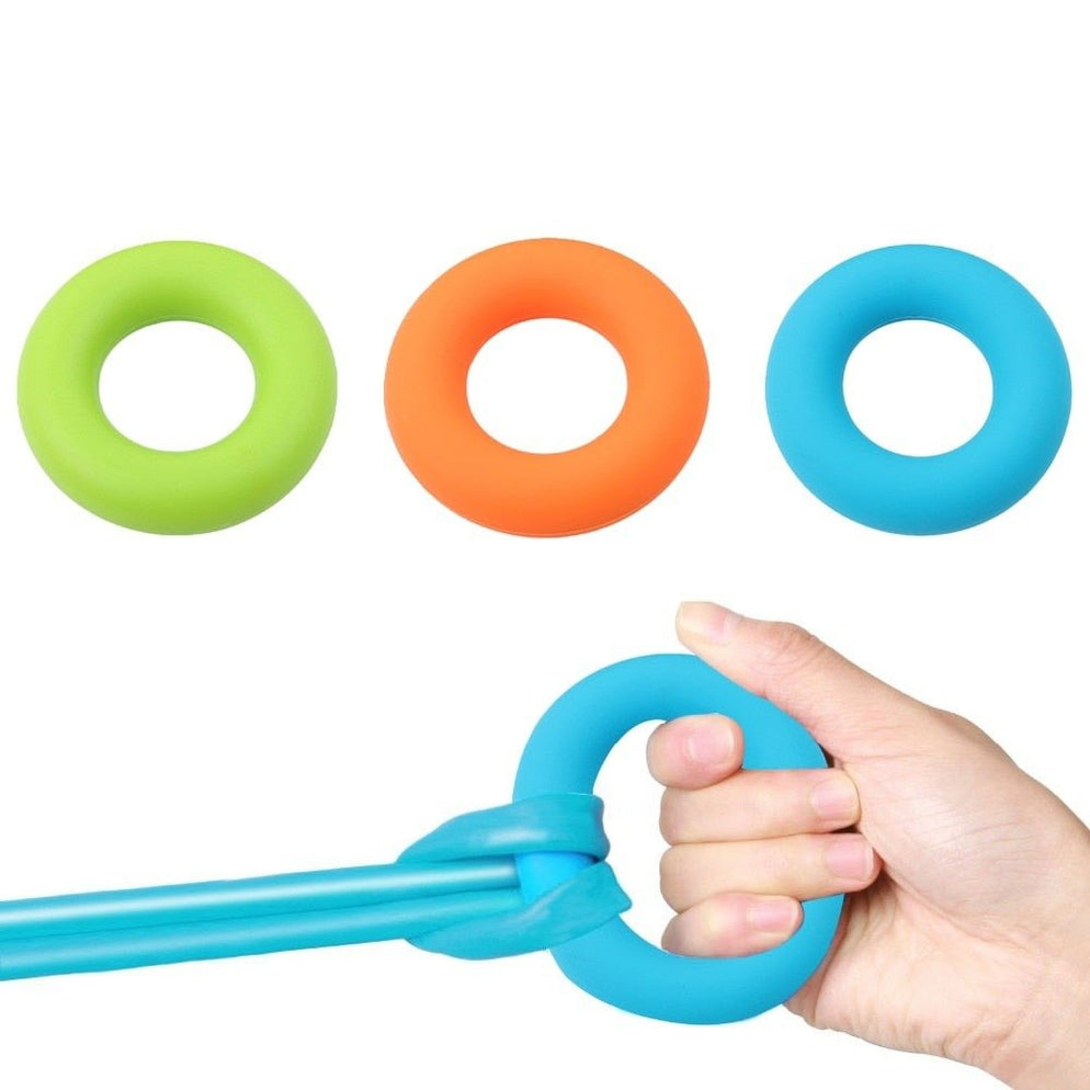 Silicone Hand Gripping Ring | Hand/Forearm Training Equipment — Flamin ...
